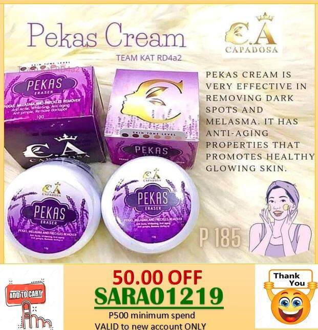 Original Capadosa Pekas Cream 10g | Lazada PH
