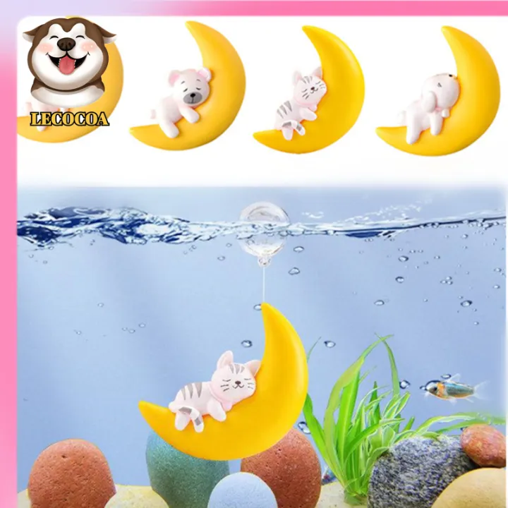 Lecoat การจัดส่งที่รวดเร็ว】รูปเรซินเครื่องประดับใต้น้ำที่มีสีสันน่ารัก ...