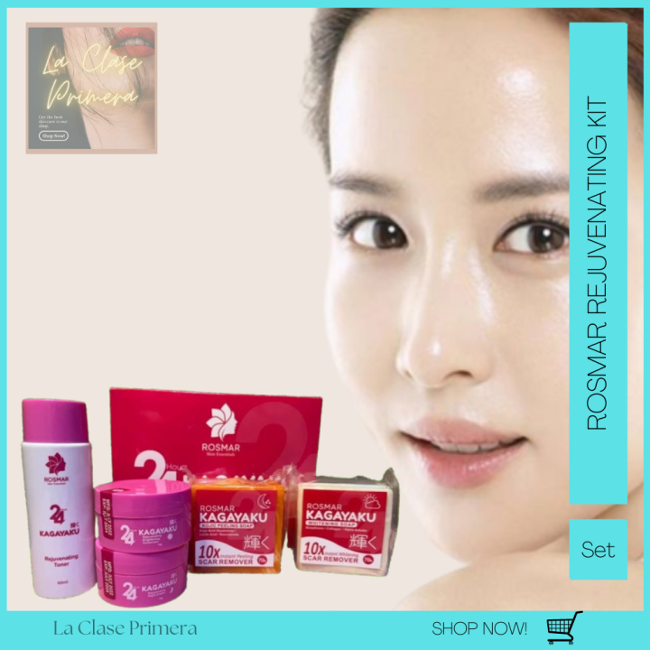 Rosmar Rejuvenating Mild Kit 10x Instant Whitening Pimple and Scar ...