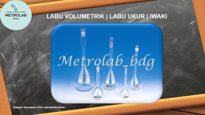 Labu Volumetrik | Labu Ukur | Labu Takar | 25 ml | merk IWAKI | Lazada ...