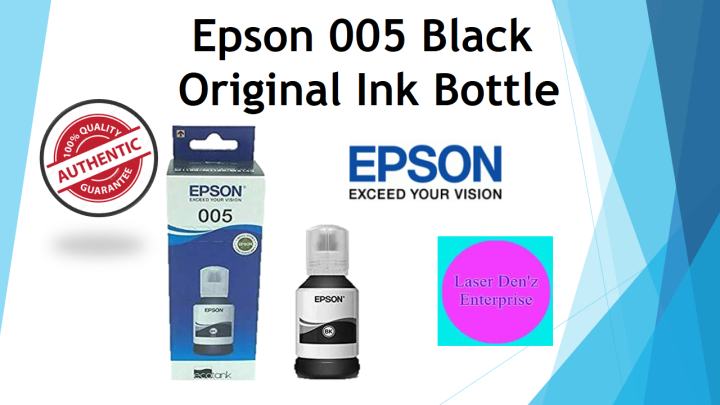Epson 005 Black Original Ink Bottle | Lazada PH