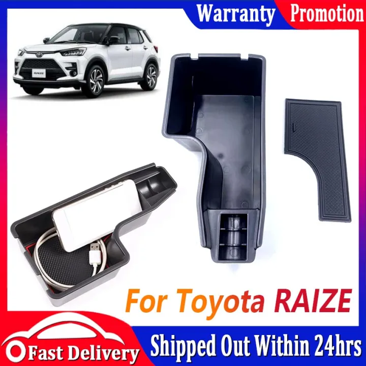 Car Armrest Box Storage Center Console Storage Box For Toyota Raize ...