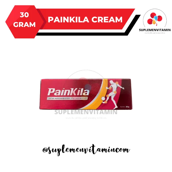 Painkila Cream 30gr Meredakan Nyeri Otot dan Keseleo Original Menarini ...