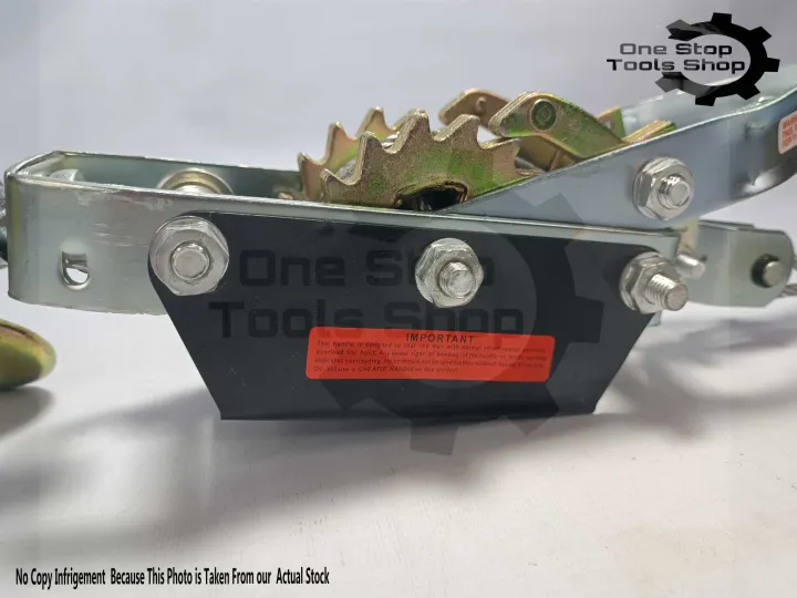 ONE STO TOOL SHOP Original Heavy Duty 2 Tons Hand Power Puller (COD ...