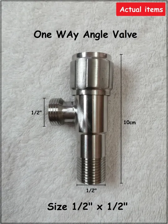 Angle Valve Sunrise Angle Valve Single Heavyduty Stianless Steel SUS ...