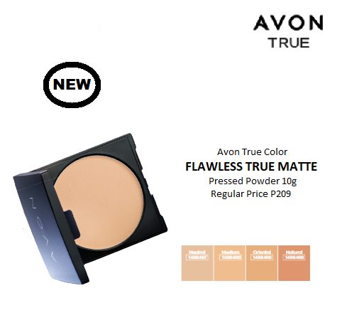 Avon True Color FLAWLESS TRUE MATTE Pressed Powder 10 g | Lazada PH