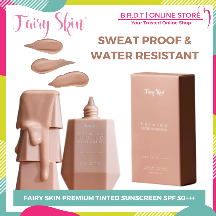 Original Fairy Skin Premium Tinted Sunscreen SPF50 50g | Lazada PH