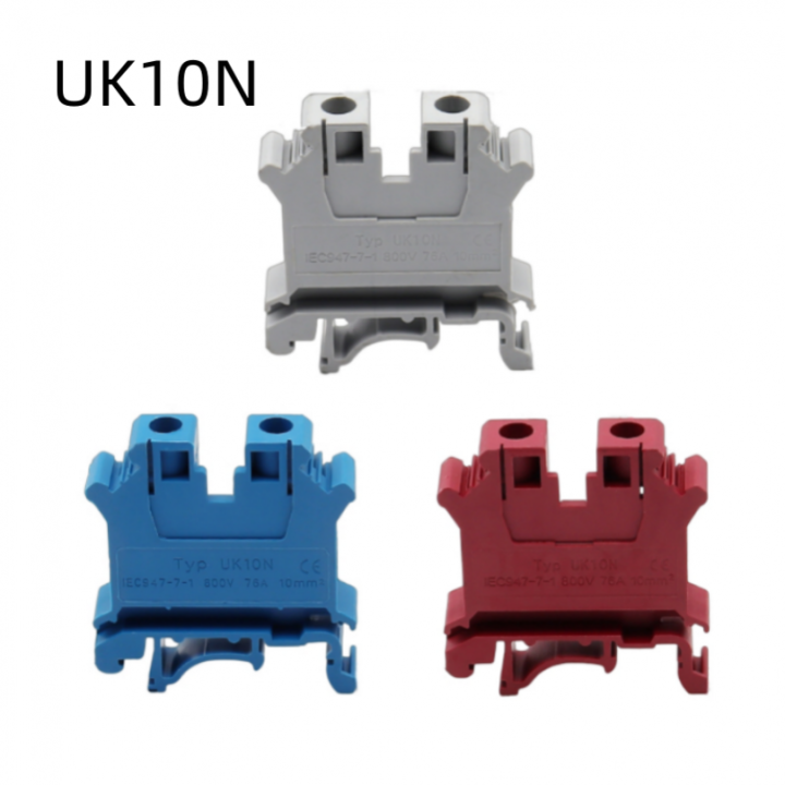UK-10N Universal Screw Connection Din Rail Terminal Block | Lazada PH