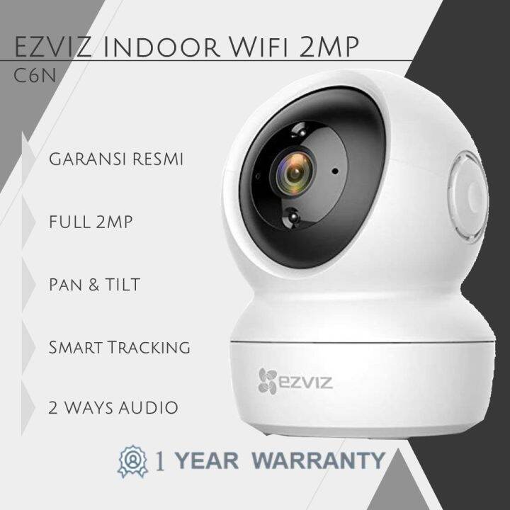 EZVIZ CCTV WIRELESS C6N IP CAM CAMERA 2MP 1080p Wifi Indoor | Lazada ...