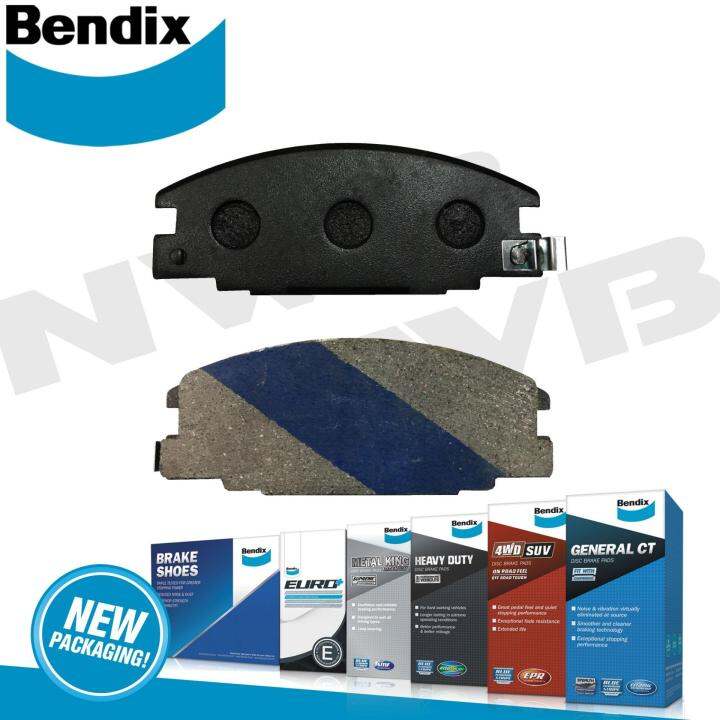 Bendix Brake Pads Front Set GCT for Isuzu Hi-Lander Crosswind, Sportivo 1996-2017 (DB1116 ...