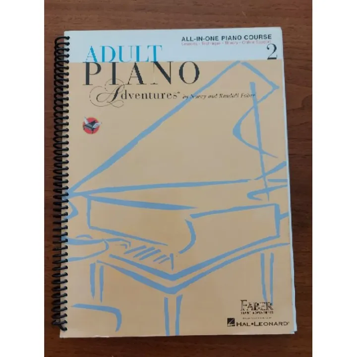 【Ready Stock】 Adult Piano Adventures All in One Piano Course Level 2 ...