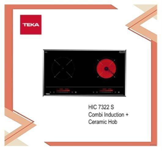 Teka Combi Induction Hob + Ceramic Hob HIC7322 S | Lazada