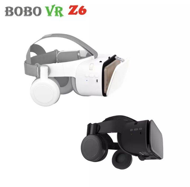 พร้อมส่งจากไทย BOBO VR Z6 Bluetooth VR Virtual Reality Headset 3D Glasses VR Glass ฟรี รีโมท ...
