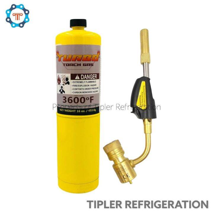 Hand Torch with Igniter and Mapp gas (16oz) | Lazada PH