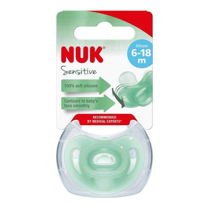 Nuk Sil Soother S2 Sensitive 1/Box - Green | Lazada PH