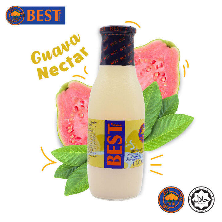 BEST PREMIUM JUICE GUAVA NECTAR FLAVOUR 1L | Lazada