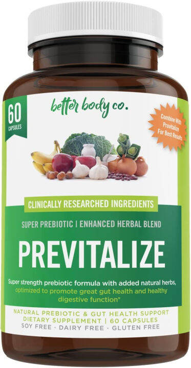Better Body Co. Previtalize | The Perfect Natural Prebiotic Complement ...