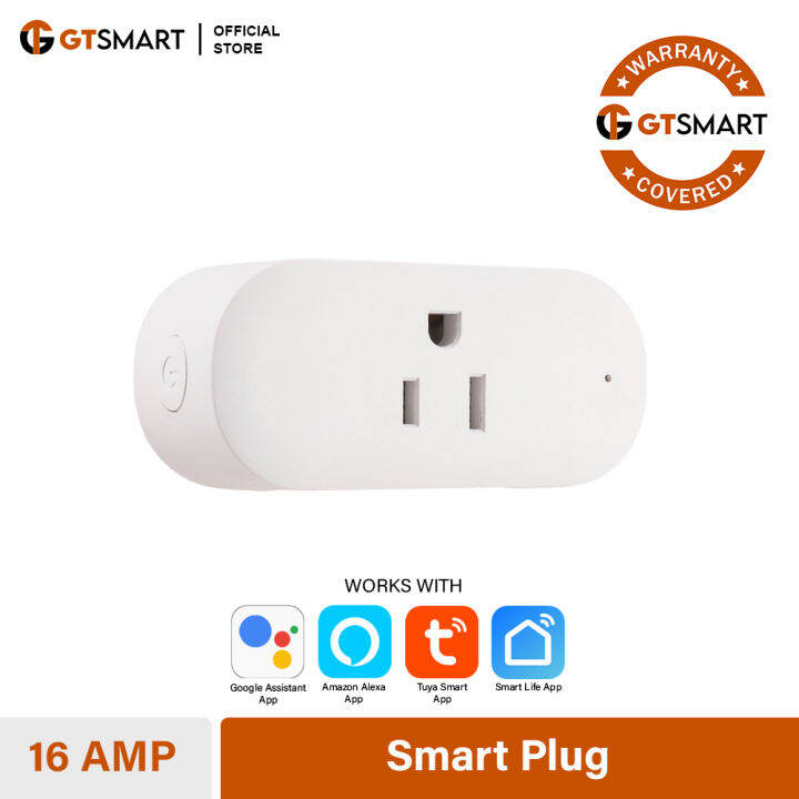 GT Smart Socket - 16 AMP With Energy Monitoring, Remote Control, Smart ...