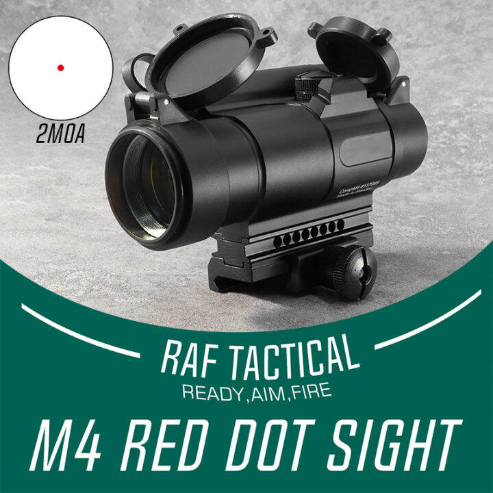 【YY】Comp M4 Red Dot Reflex Sight QRP2 Mount 2MOA Dot Size M68 CCO Close ...