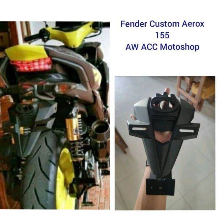 Rear fender custom Yamaha Aerox 155 Old And Aerox Connected♖ | Lazada PH