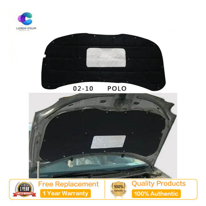 Car hood engine cover for Volkswagen polo 2002 -2010 2011-2018 ...
