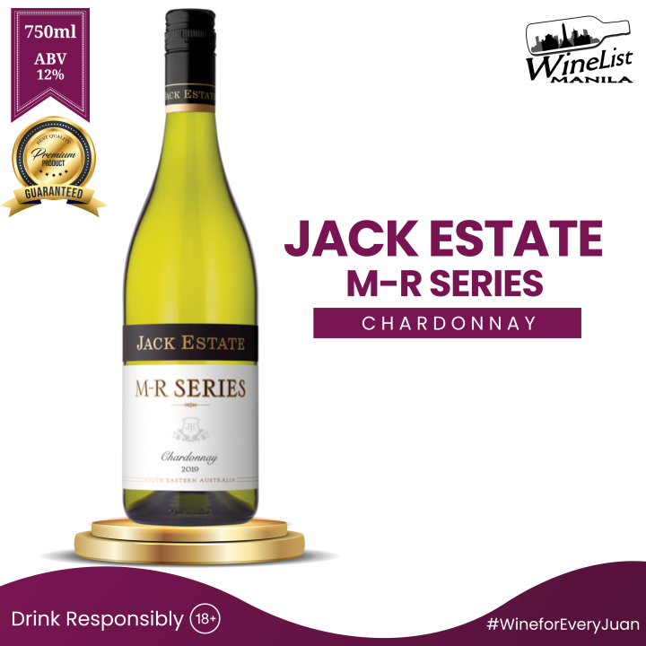 Jack Estate M-R Series Chardonnay | South Eastern Australia ...