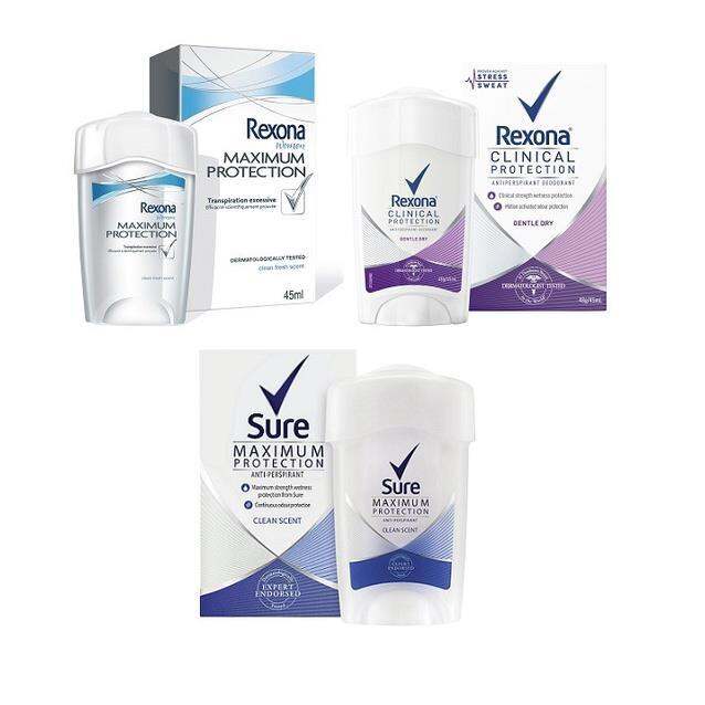 Rexona/ Sure Clinical Antiperspirant Deodorant 45mL Stick | Lazada PH