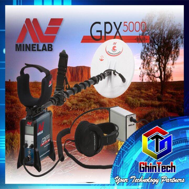 MINELAB GPX5000 GPX 5000 Detektor Emas Logam Harta Karun Gold Metal Detector | Lazada Indonesia
