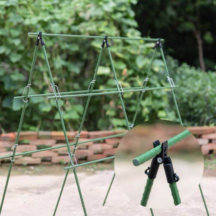 Climbing pergola planting vegetable frame gardening flower frame garden ...