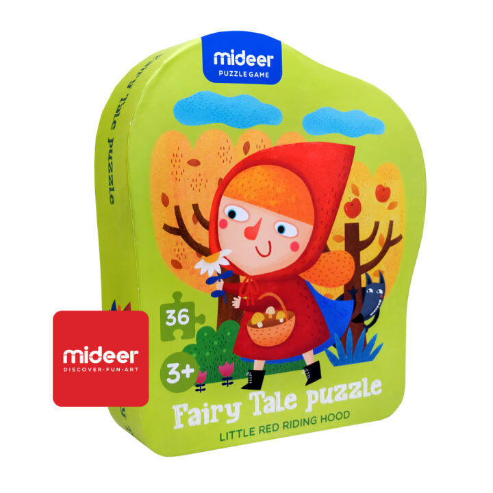MiDeer Fairy Tale Puzzles for Kids - Little Red Riding Hood | Lazada PH