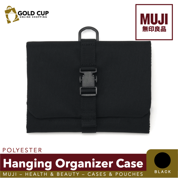 MUJI Polyester Hanging Organizer Case - Black (Health & Beauty - Cases ...