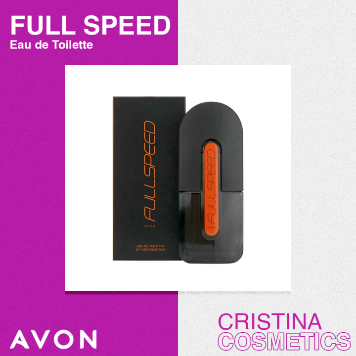 Avon Full Speed Eau De Toilette 75mL Cristina Cosmetics | Lazada PH