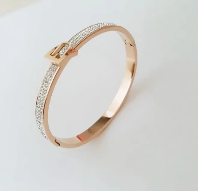 gelang titanium wanita model gesper perhiasan wanita titanium | Lazada ...