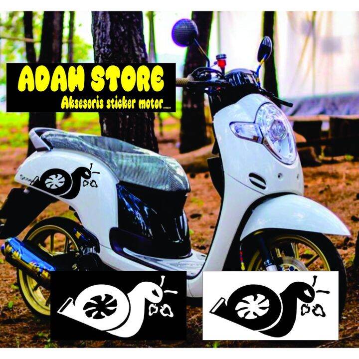 STICKER MOTOR SCOOPY MODEL KEONG STIKER MOTOR HONDA SCOOPY ALL MOTOR ...