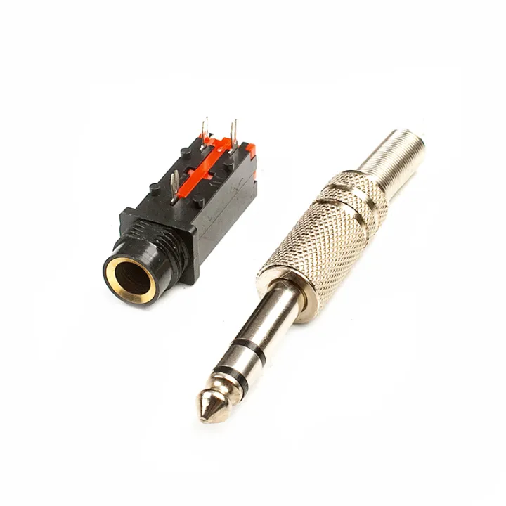 MONO / STEREO TS / TRS Male / Female 1/4" 6.35mm Audio PCB Mount ...