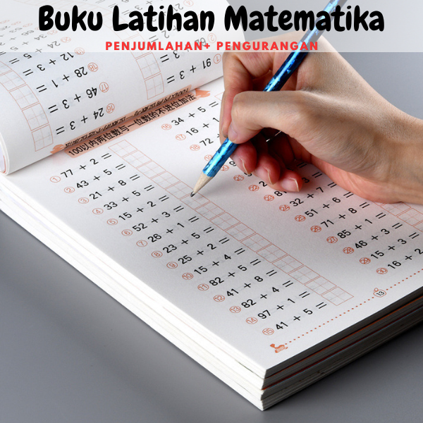 Math Exercise Workbook Subtraction And Addition Soal Latihan Penjumlah ...