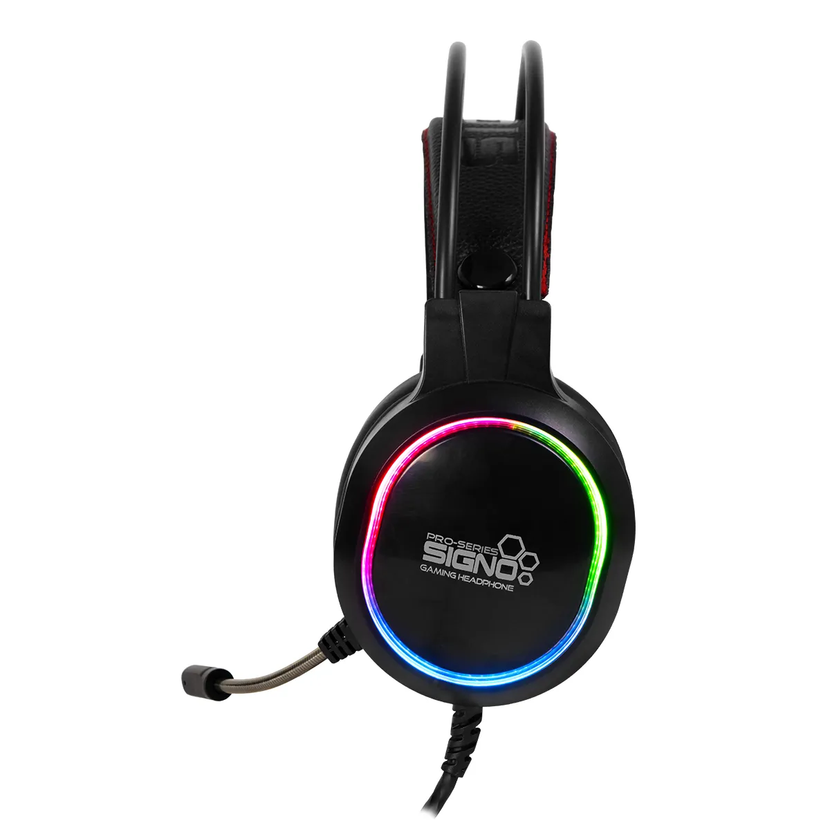 SIGNO 7.1 Surround Sound Gaming Headphone รุ่น MIXXER HP-829 ดำ One ...