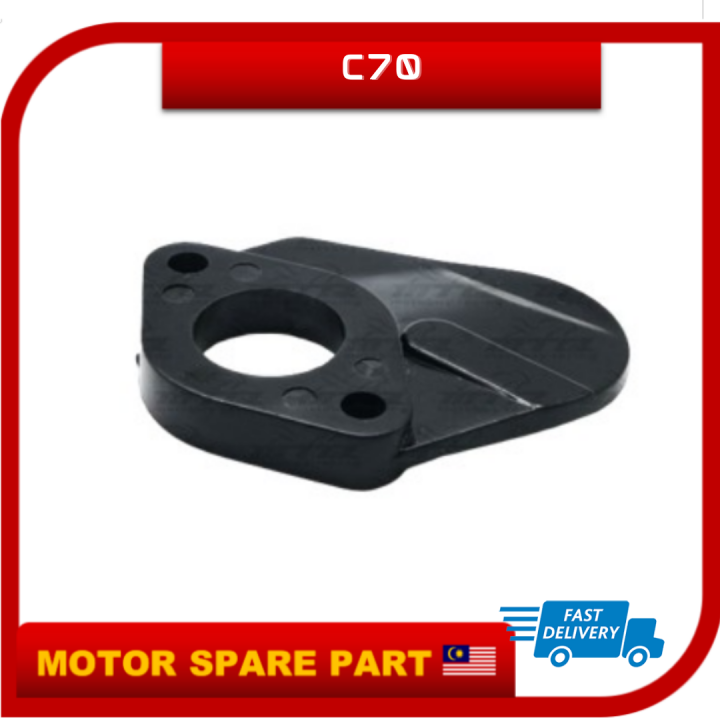 HONDA C70 CARBURETOR FIBER PLATE PAPAN HITAM PLASTIC C-70 C 70 C70 HONDA | Lazada
