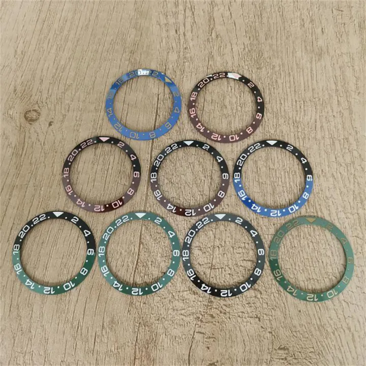 Dual-color Ceramic Watch Bezel Outer Diameter 38MM Inner Diameter 30 ...