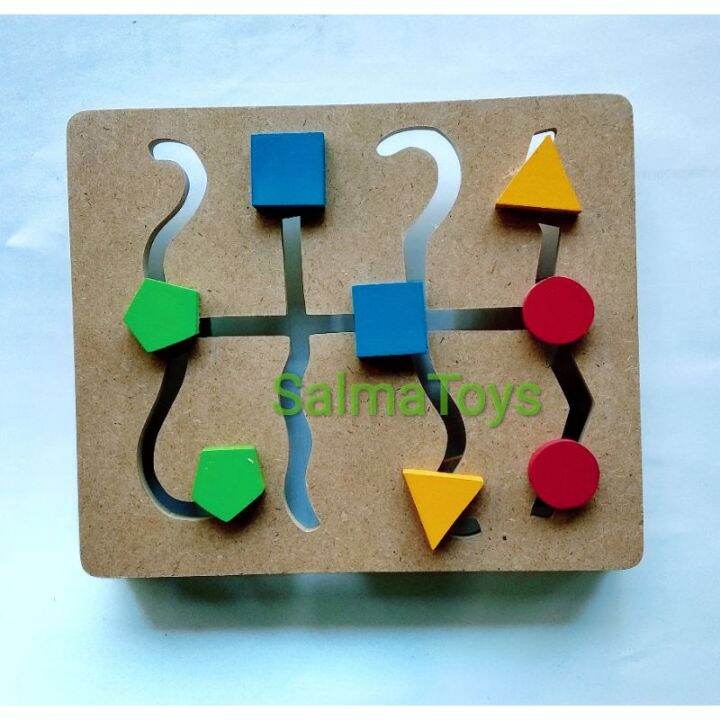 Maze bentuk dan warna | Lazada Indonesia