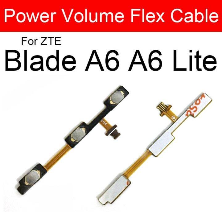 Genuine Power Volume Flex Cable For Zte Blade A6/a6 Lite A0620 A0622 ...
