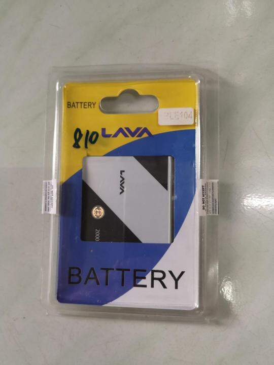 BATTERY แบตเตอรี่ โทรศัพท์ มือถือ Lava 810 | Lazada.co.th