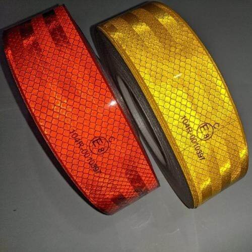 Stiker KIR Dishub Mobil Box Sticker Reflector Uji KIR Diamond Grade ...