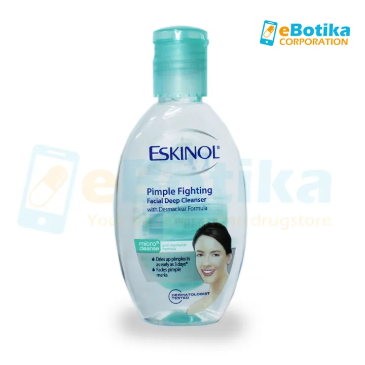 Eskinol Pimple Fighting Facial Deep Cleanser 75ml | Lazada PH