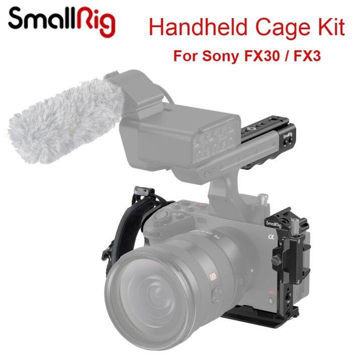 Smallrig Handheld Camera Cage Kit Full Cage Protective For Sony FX30 ...