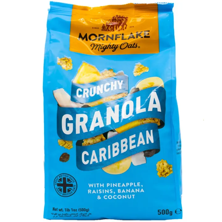 Mornflake Crunchy Granola Caribbean 500g | Lazada PH