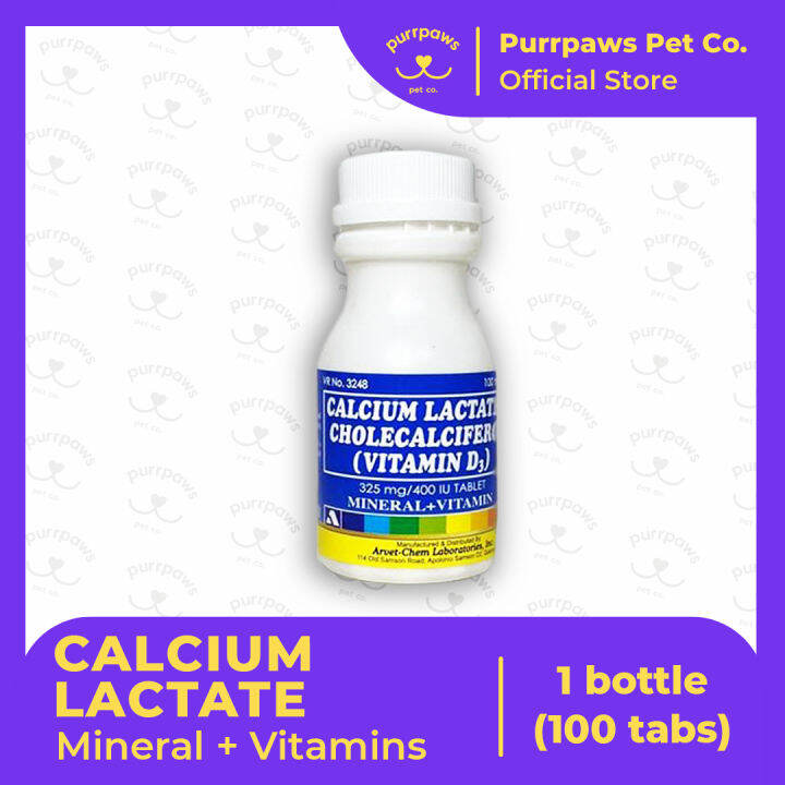 CALCIUM LACTATE For Fighting Cocks (100 tablets) | Lazada PH