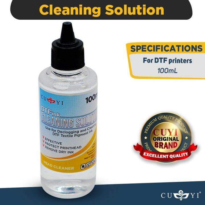 (4 pcs) Syringe with Hose for Printer / 100ml Cleaning Solution for ...