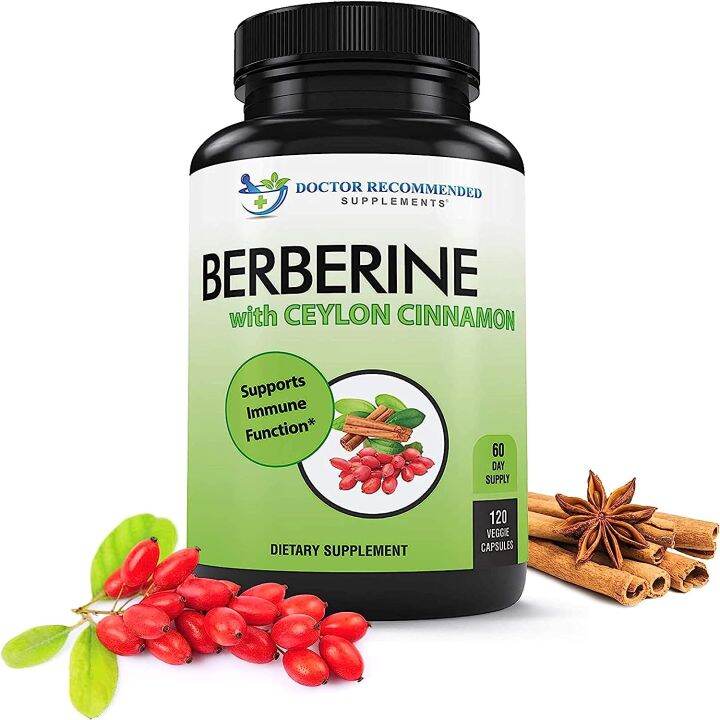 DOCTOR RECOMMENDED SUPPLEMENTS Berberine with Ceylon Cinnamon - 1200mg ...