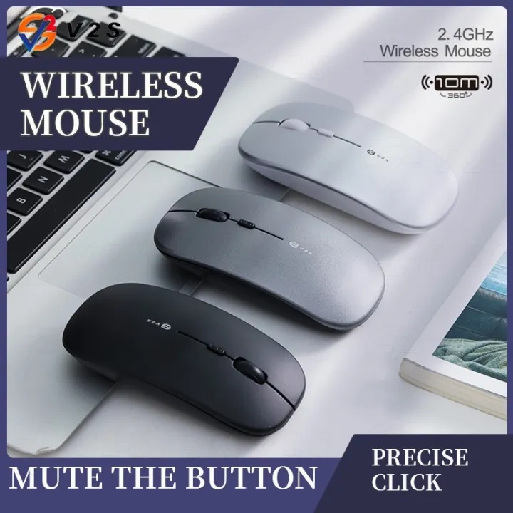 Mouse Wireless Bluetooth Mouse 2.4G Dual-Mode Silent Mouse ...